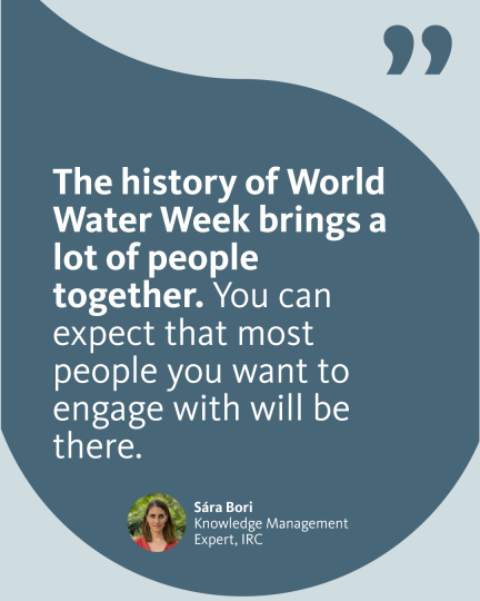 WORLD WATER WEEK UPDATES